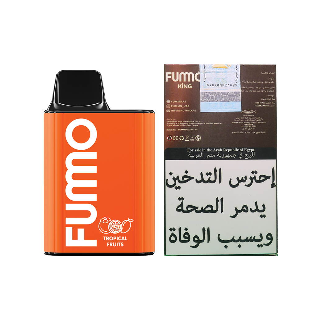 Fummo King 6000 Puffs Disposable - Tropical Fruits – puffegy